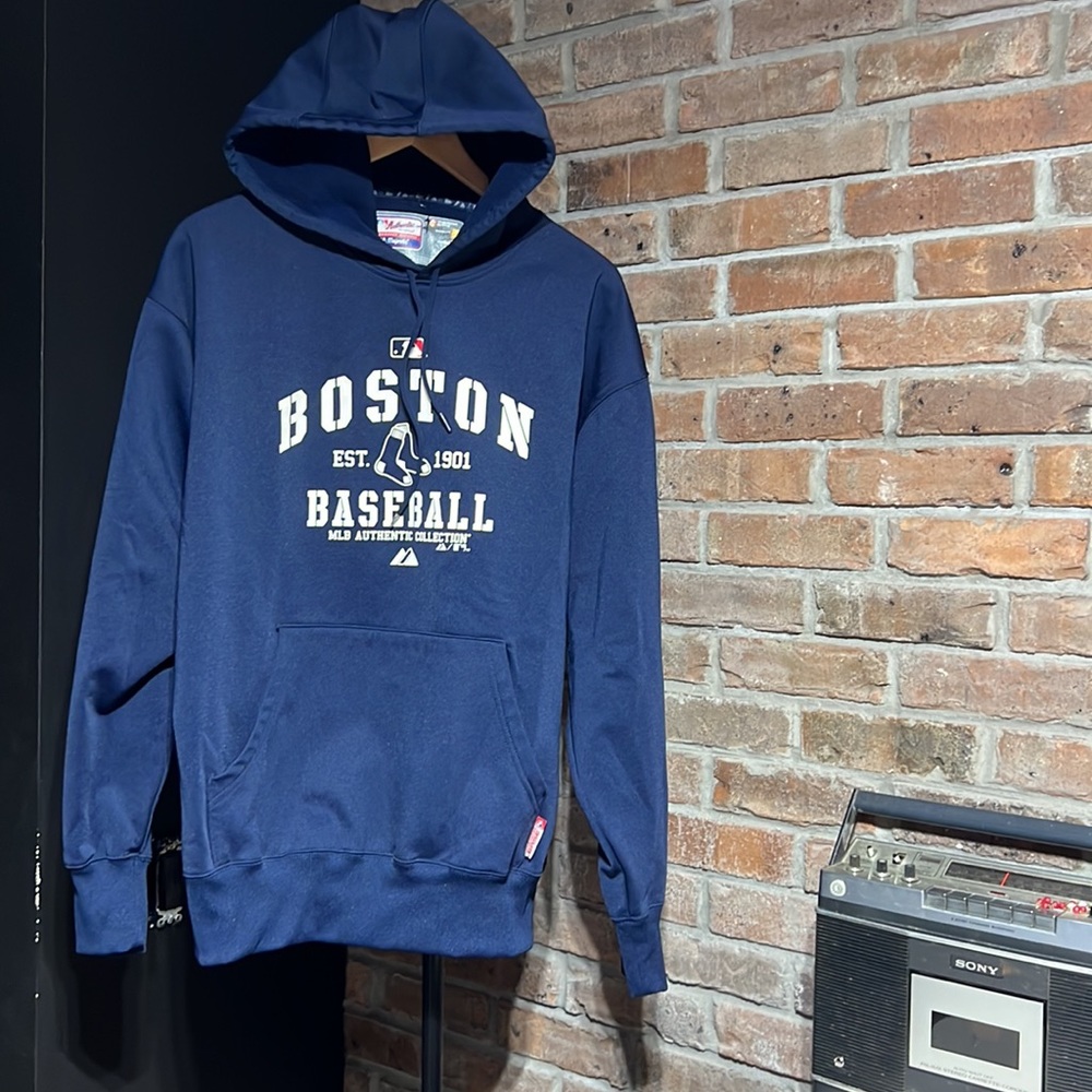 Majestic "Boston Est Red Sox 1901 Baseball Mlb Authen… - Gem